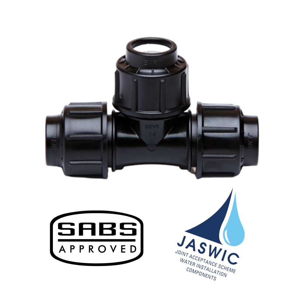 32mm JENFIT EQUAL TEE SABS – TAG Pumps